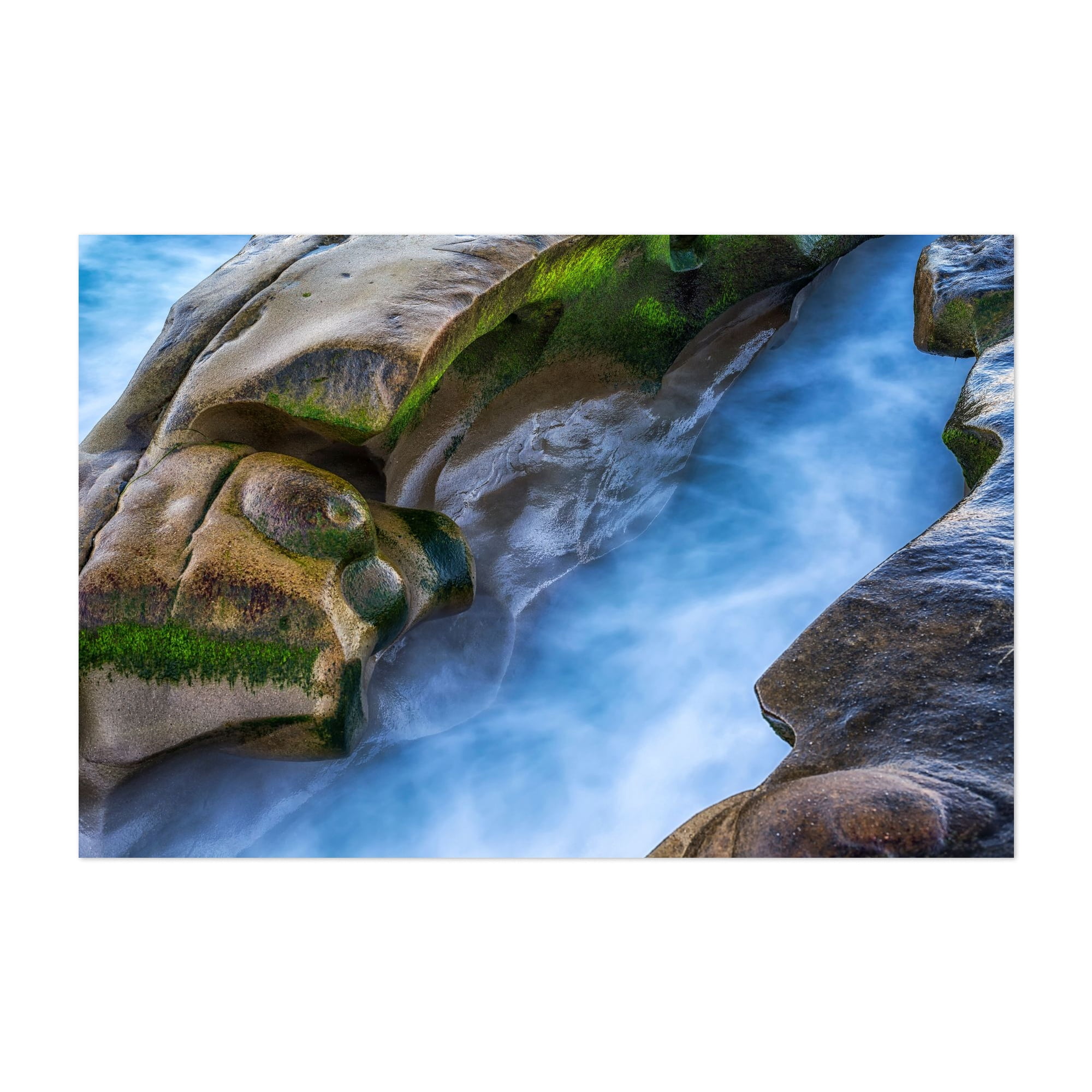 Ebb and Flow - Photography Coastal Abstract Nature Ocean Waves Seascape ...