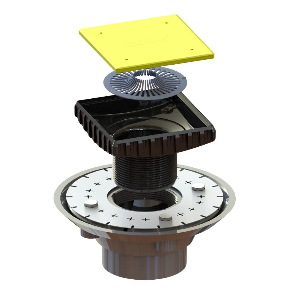 Ebbe America E4024 Pvc Clamp Collar Drain Bundle - Walmart.com