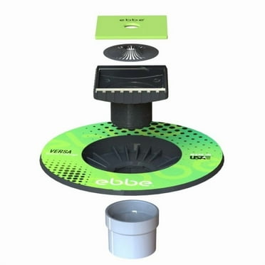 Floor Drain Adjustable 3 In. X 4 In. Pvc Hub - Walmart.com