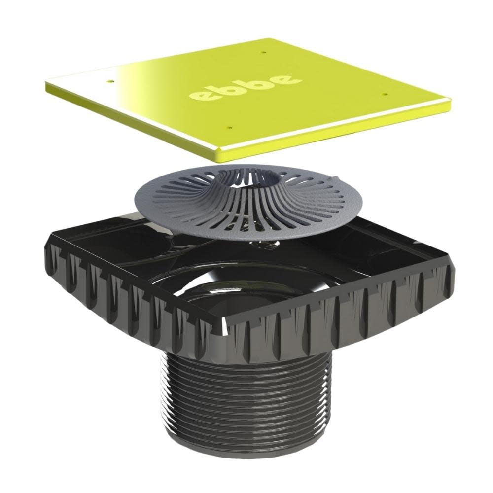 Ebbe America E4400 Ebbe Square Drain Riser - Walmart.com