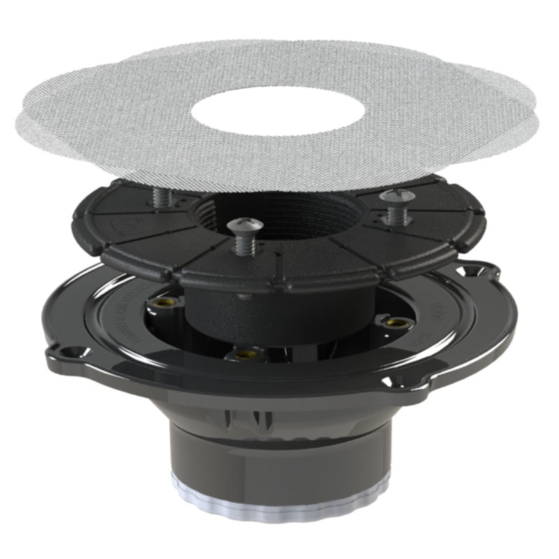 Ebbe America Eccd-Pvc Ebbe Rough-In Pvc Clamp Collar Drain - Walmart.com