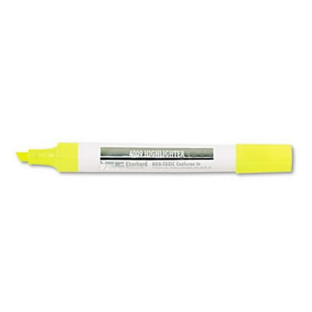Eberhard Faber 4009 Neon Highlighter - Fluorescent Yellow, Chisel Tip ...