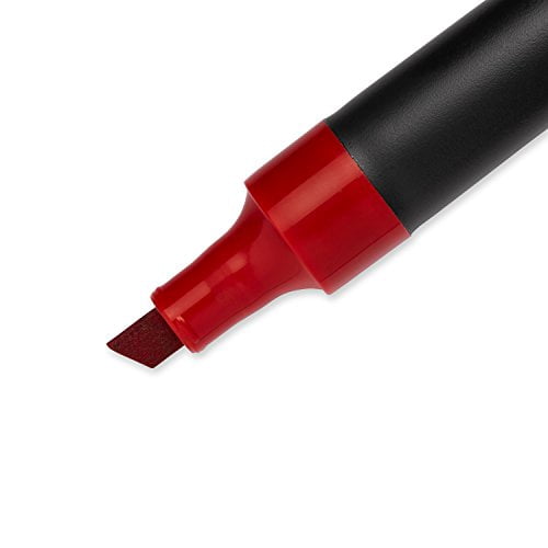 Eberhard Faber Berol 3000 Chisel-Tip Permanent Markers Red 1 Count ...