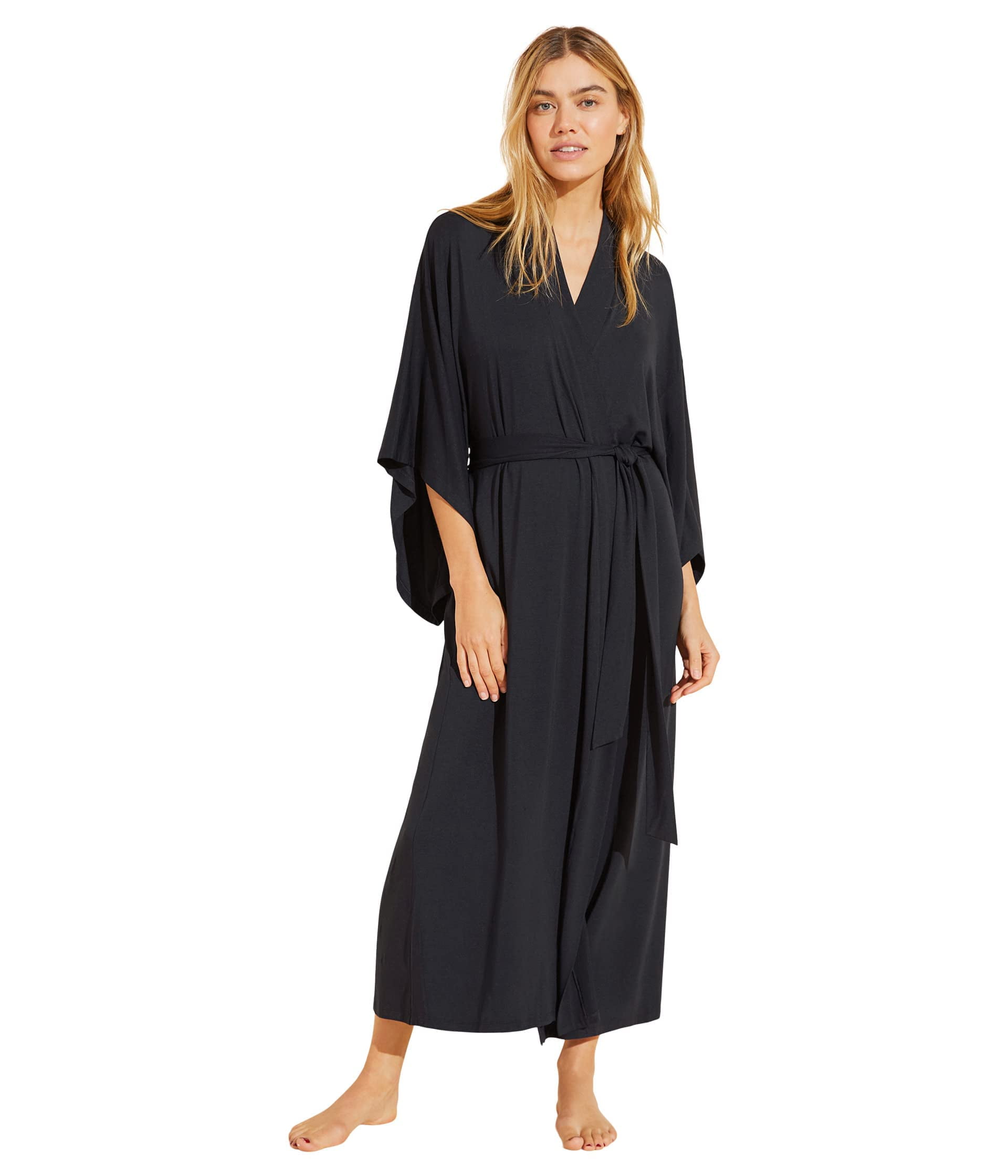 Eberjey Mariana Robe For Women - Tie Belt Closure, Comfortable and ...