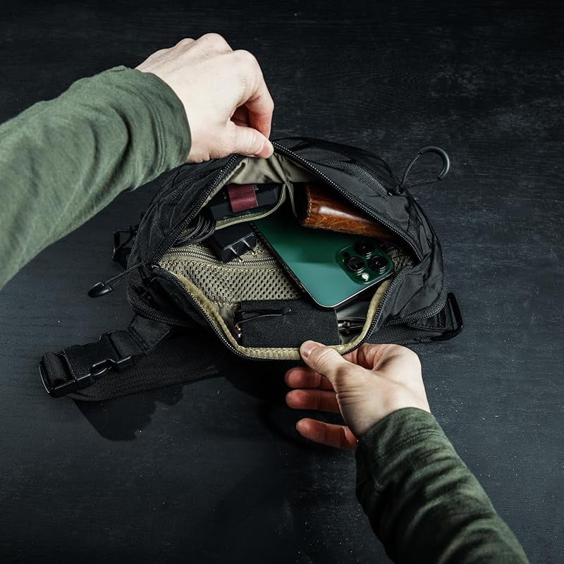 Eberlestock Bando Bag - Tactical Men's Fanny Pack w/Adjustable Waist ...