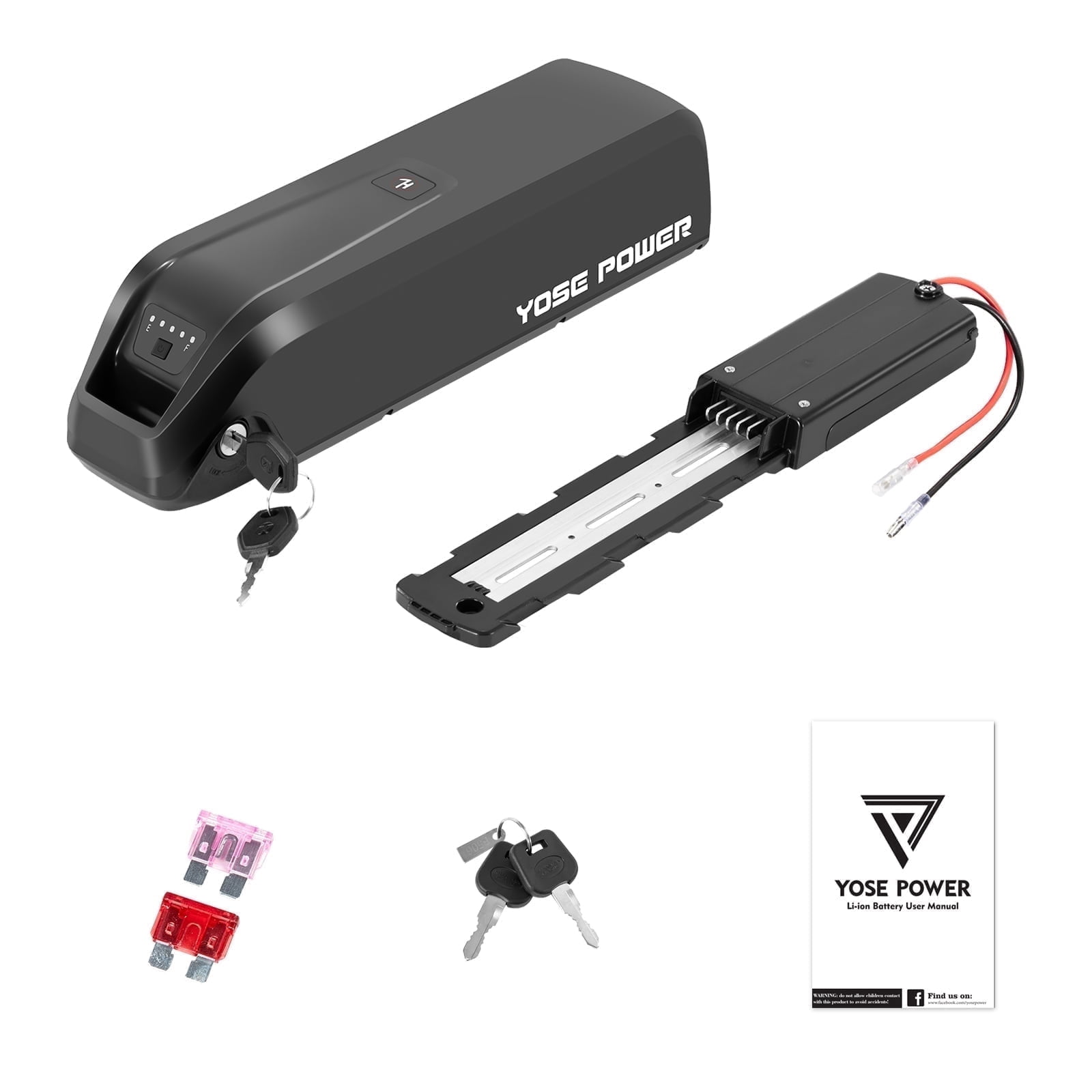 YOSE POWER Ebike Battery 36V 13Ah Compatible with Jasion Electric ...