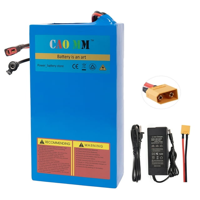 Ebike Battery 48V 20Ah Lithium Battery with Charger XT-90 Scooter ...
