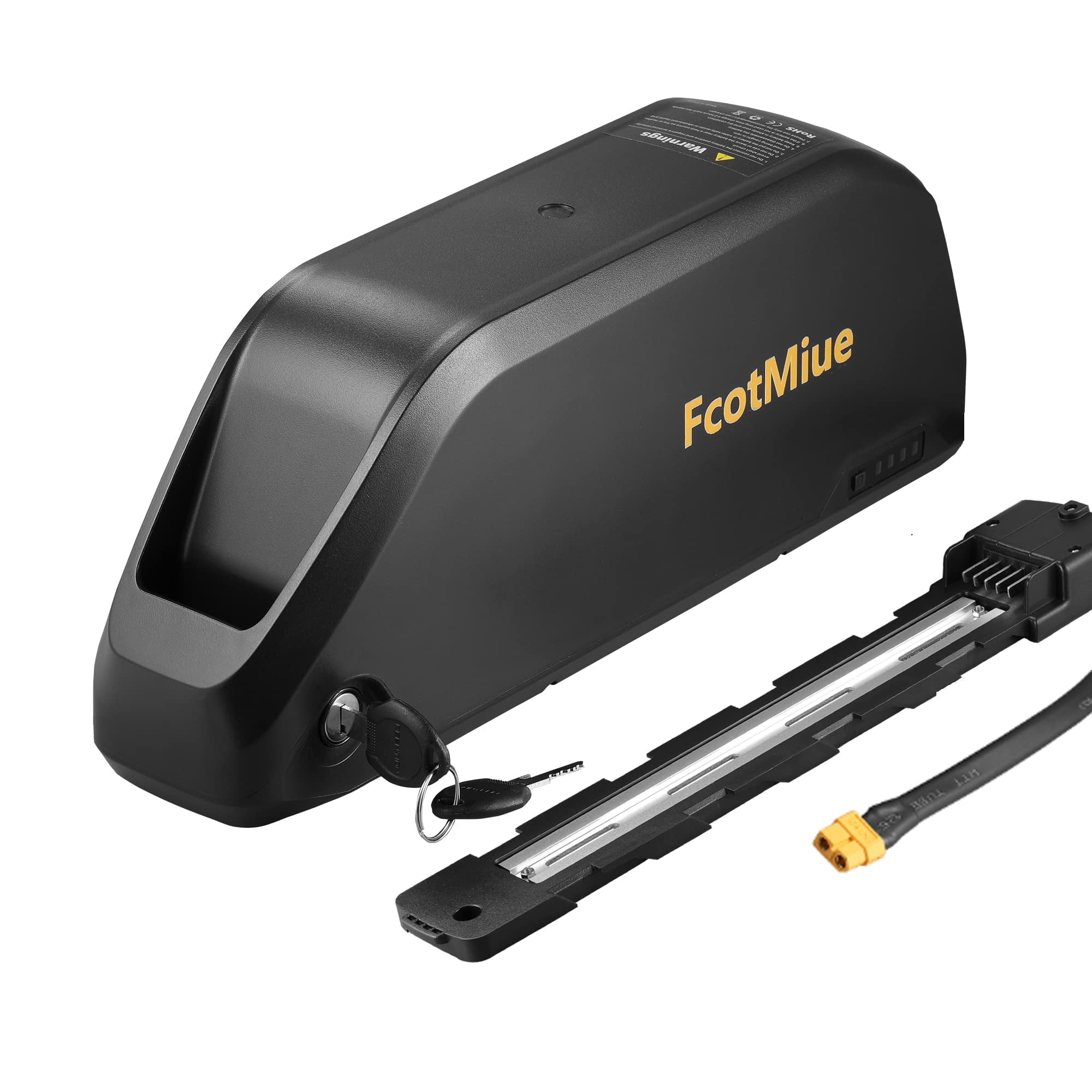 Ebike Battery 48V 20Ah Polly DP-9 Downtube Electric Bicycle Lithium ...