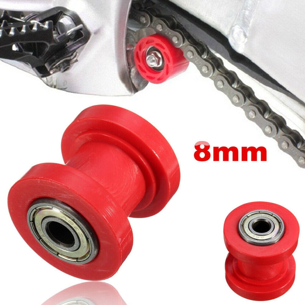 Ebike Bike Electric Bike Chain Roller Bearing Red 8Mm Slider Tensioner ...