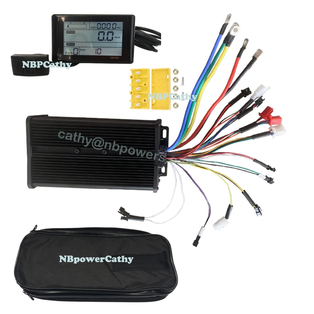 Ebike Controller 48/72V 80A Sine Wave Dual Mode Ebike Controller 18 ...