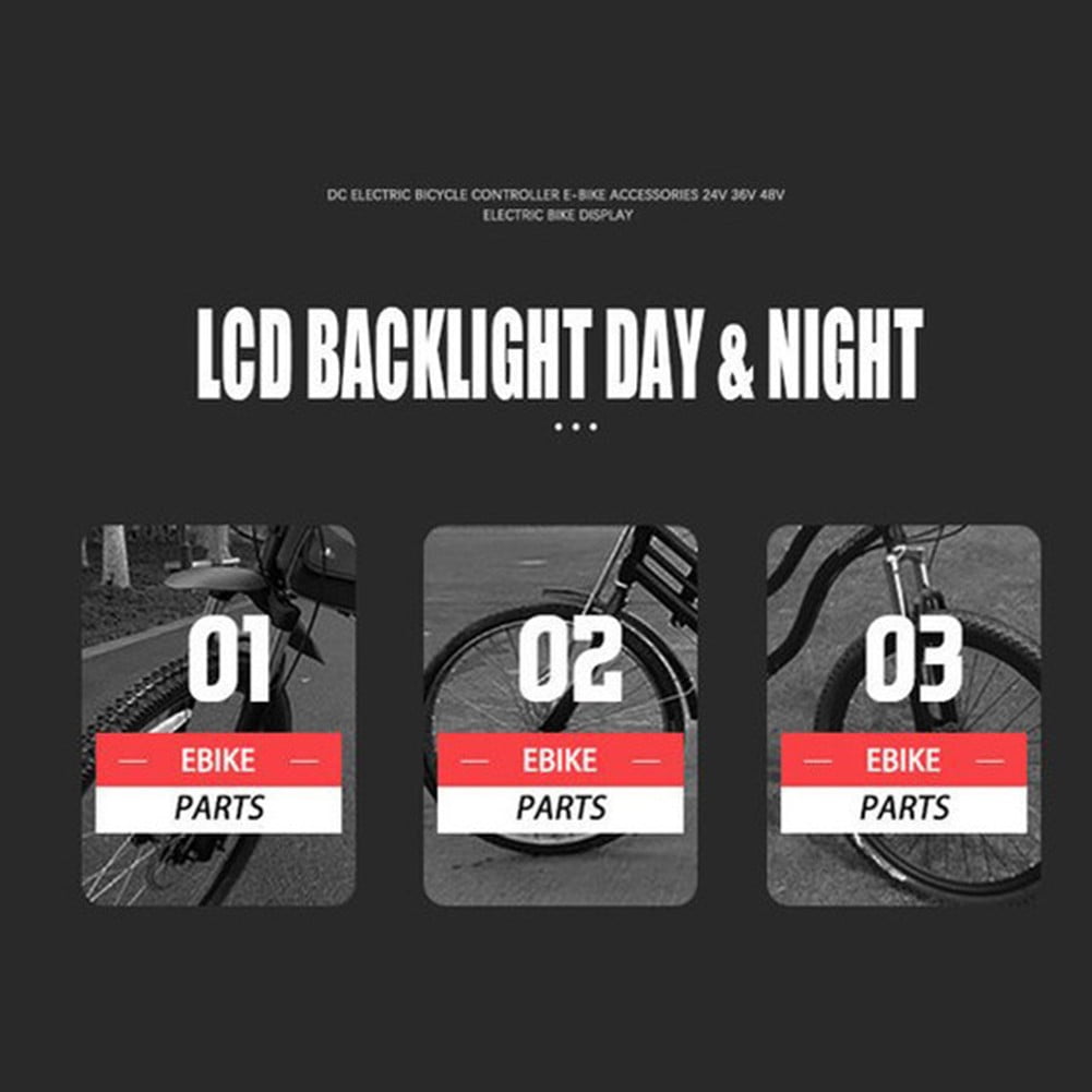 Ebike Display 800S Vertical Screen Suitable for Bafang BBS01 BBS02 HD ...