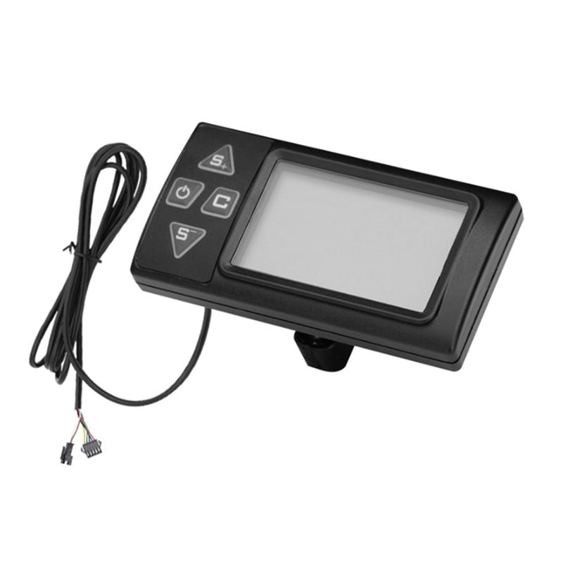 Ebike Display S861 24V 36V 48V LCD Instrument Intelligent Electric ...
