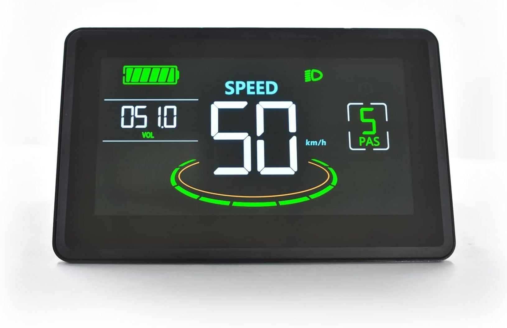 Ebike Display, UART No. 2 Protocol, 24V-60V Colorful Cycling Computer ...