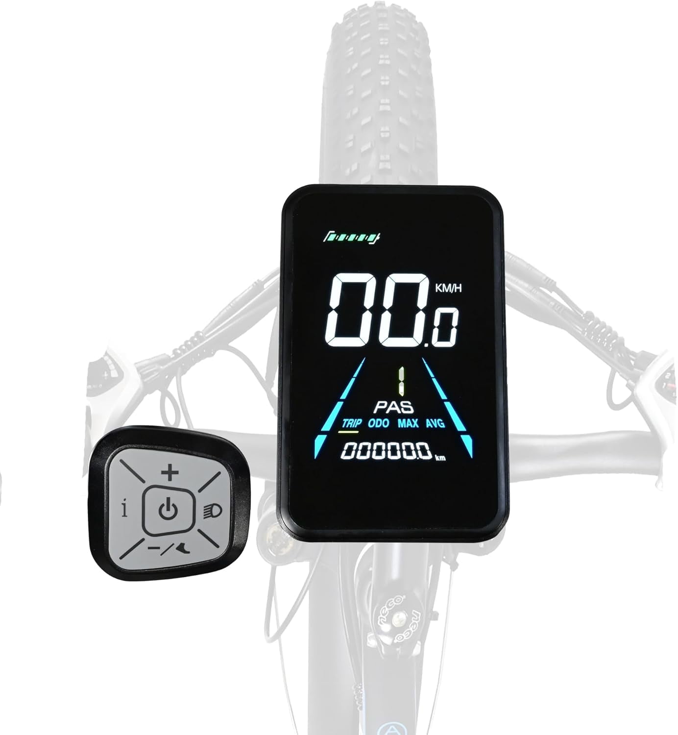 Ebike Display with Switches and Motor Switch for BAOLUIJIE 2602 26"×4.0 ...