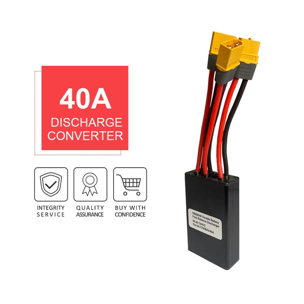 Ebike Dual Battery Discharge Converter Switcher Module Increase Battery ...