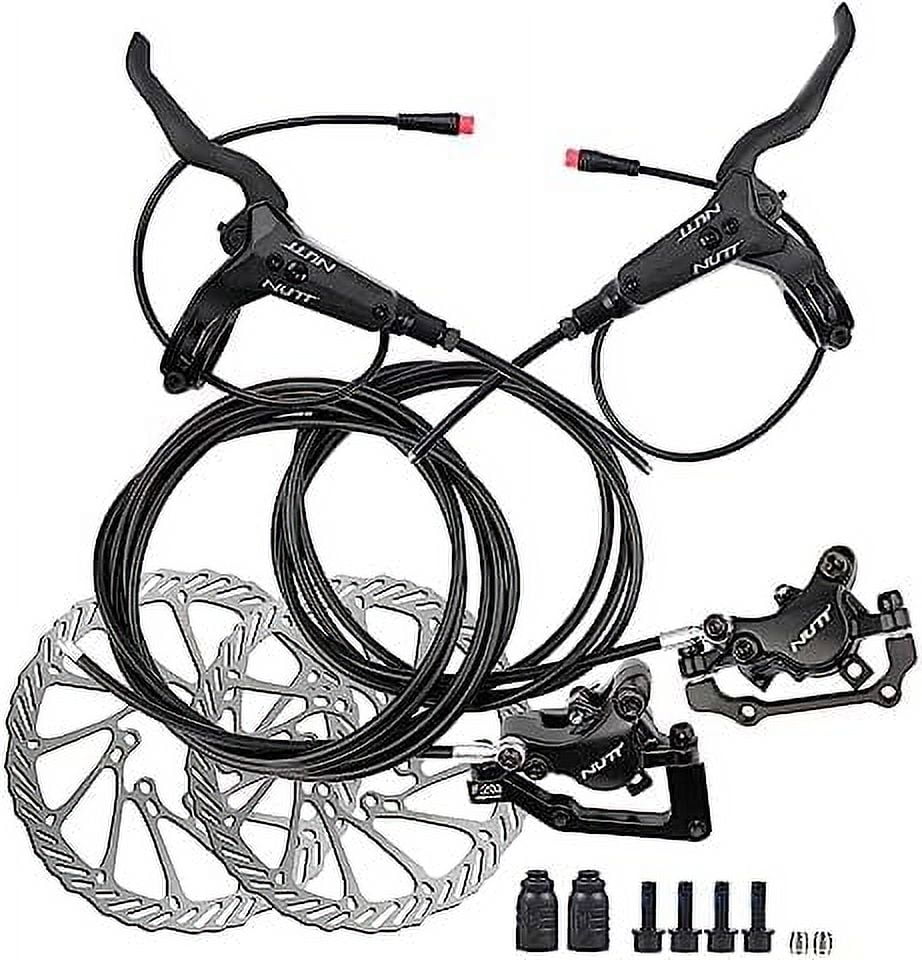 Ebike Hydraulic Brakes 2 Pistons Power-Off Hydraulic Disc Brake Caliper ...