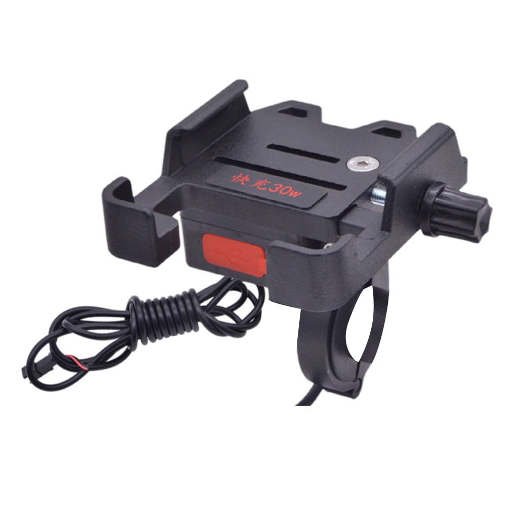 Ebike Phone Brackets Phone Holder With USB Charger Electric Bike ...
