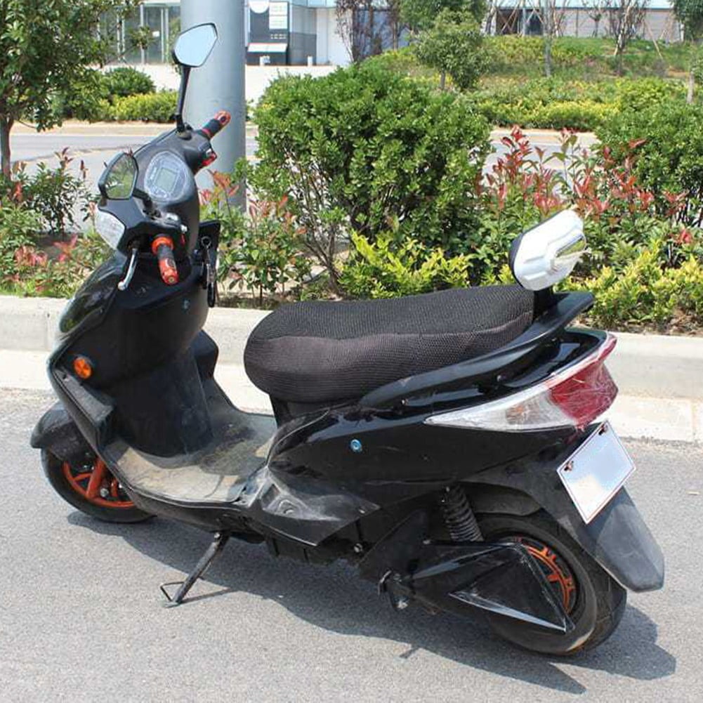 Ebike Scooter Electric Rear Saddle With Back Rest Rear Saddle Blue ...