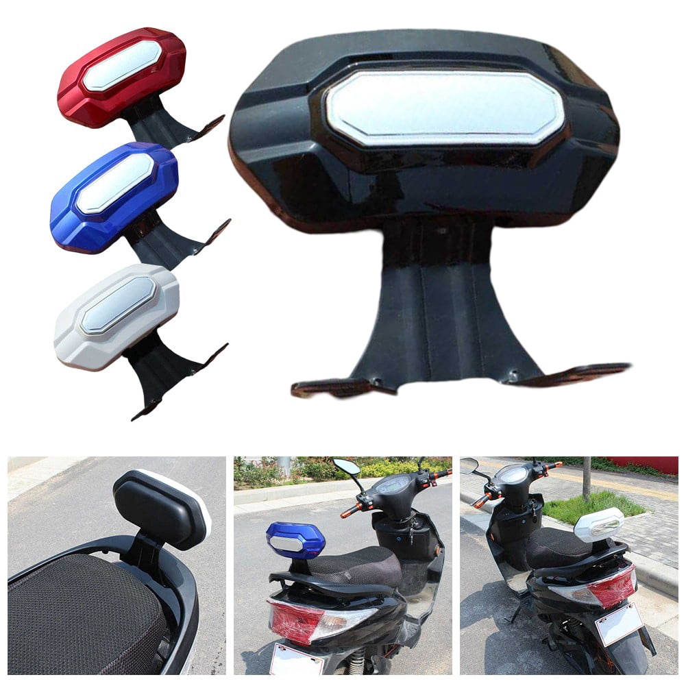 Ebike Scooter Electric Rear Saddle With Back Rest Rear Saddle White ...