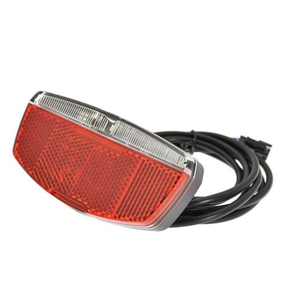 Ebike Tail Light Electric Bike Tail Light Input 6V-48V LED Light with ...