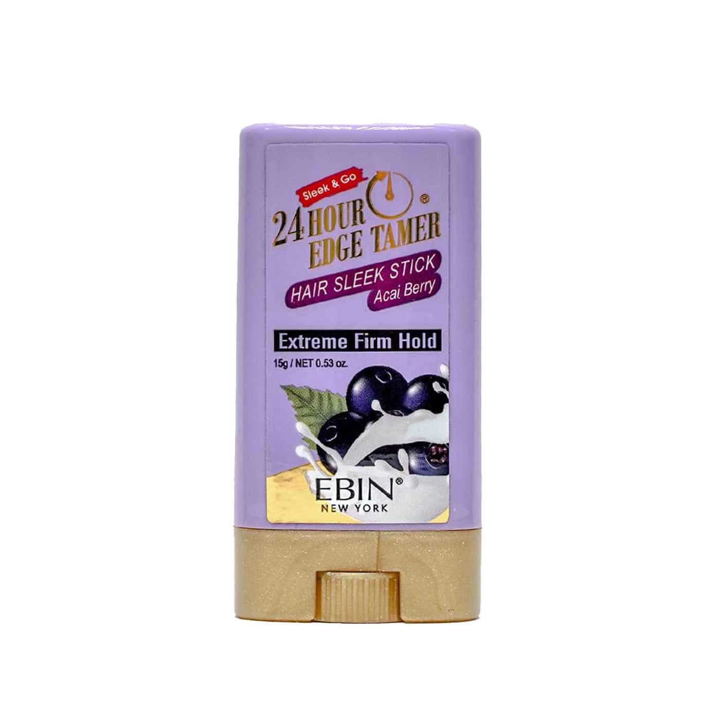 Ebin New York 24 Hour Edge Tamer Hair Wax Sleek Stick, Acai Berry 0 ...