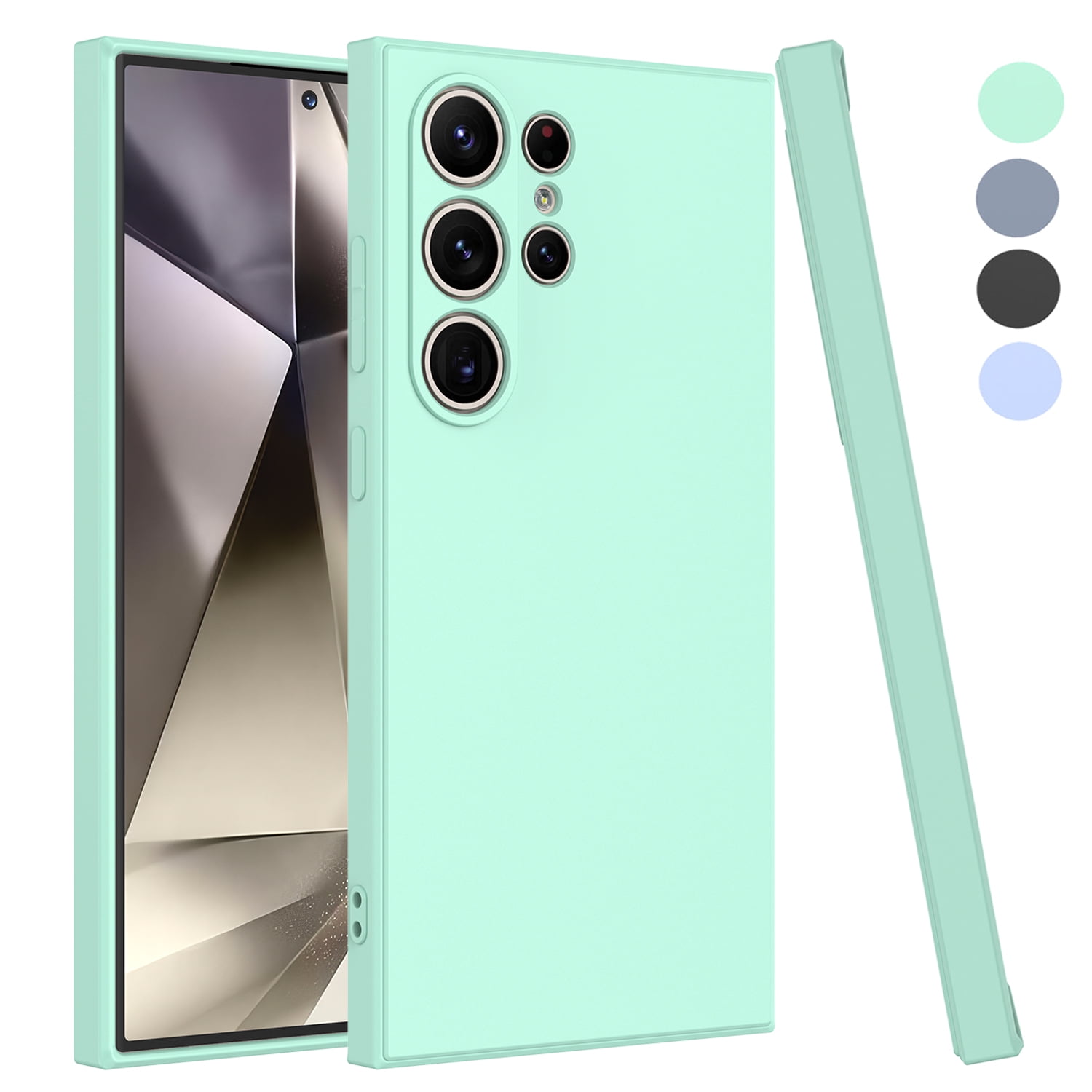 Ebizware Shockproof Silicon Slim Cell Phone Case for Samsung Galaxy S24 ...