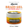 Ebo AllDay Locks Braid Gel Extreme Hold High Shine, Smooths, Tames ...