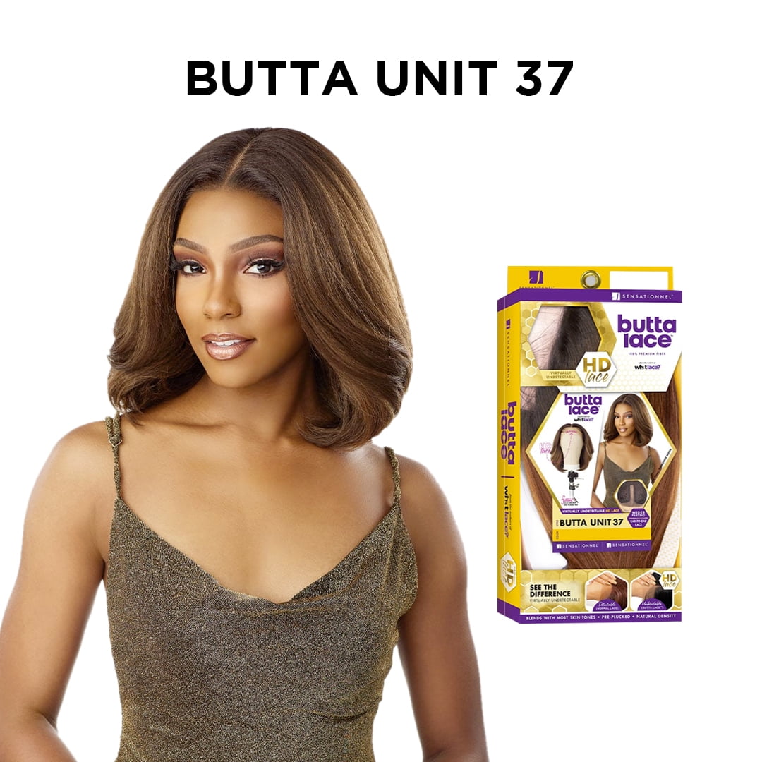 Ebo Premium HD Lace Front Wig Straight Bob 13” Butta Unit 37 ...
