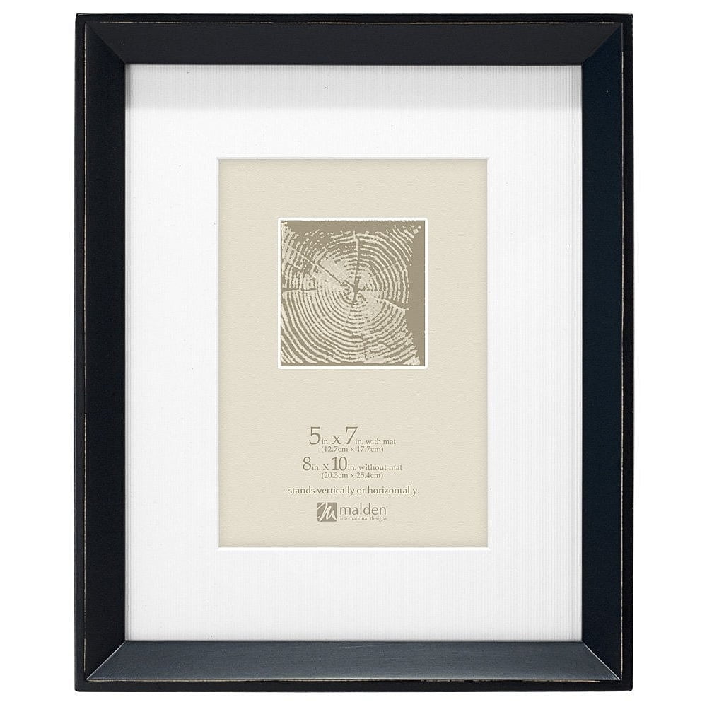 Ebony-Black SCRATCH MORGAN 8x10 5x7 by Malden - 5x7 - Walmart.com