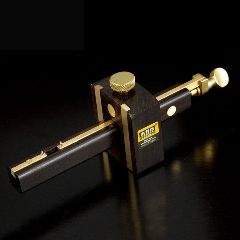 Ebony Deluxe British Marking Gauge with Brass Screw Scriber Carpentry ...