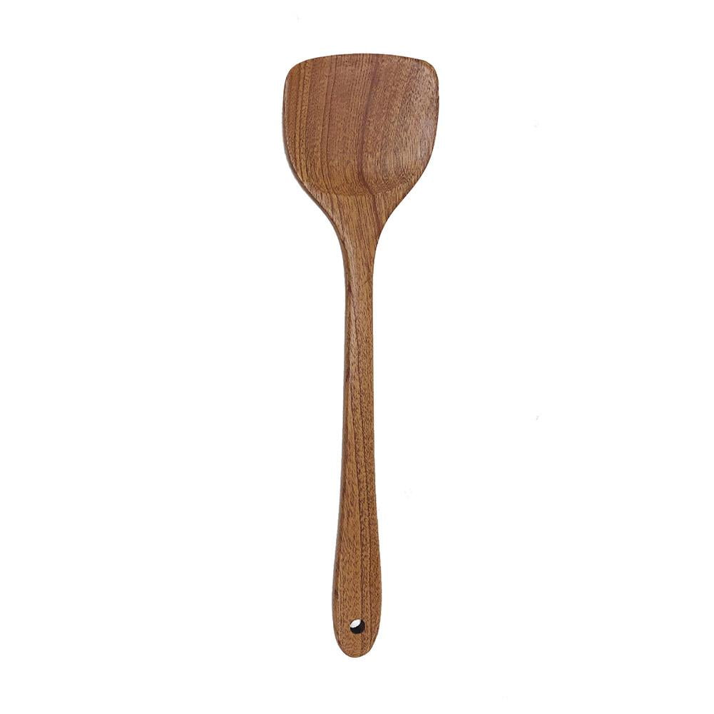 Ebony Spatula Natural Kitchen Utensils Set P6I9 - Walmart.com