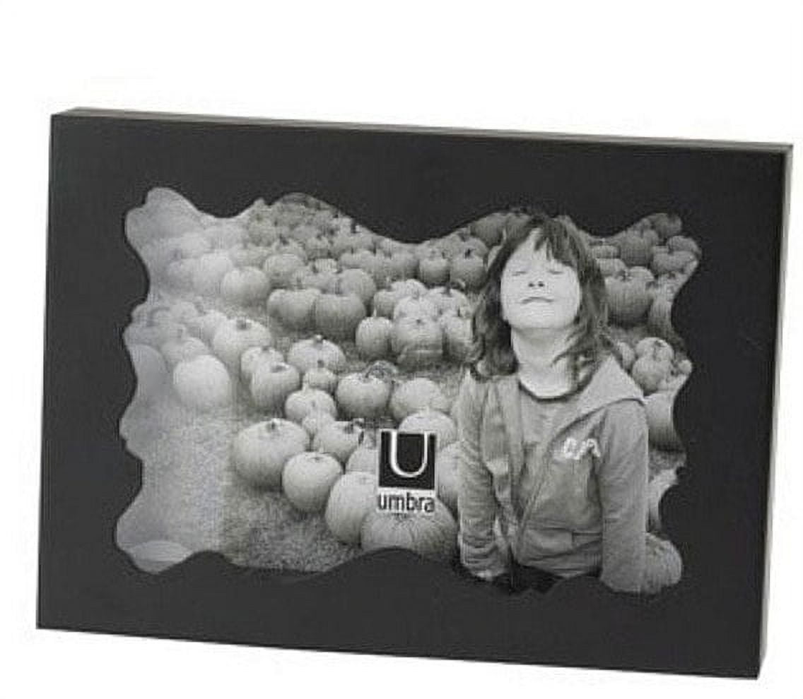 Ebony black VIGNETTE 4x6 picture frame by Umbra - 4x6 - Walmart.com