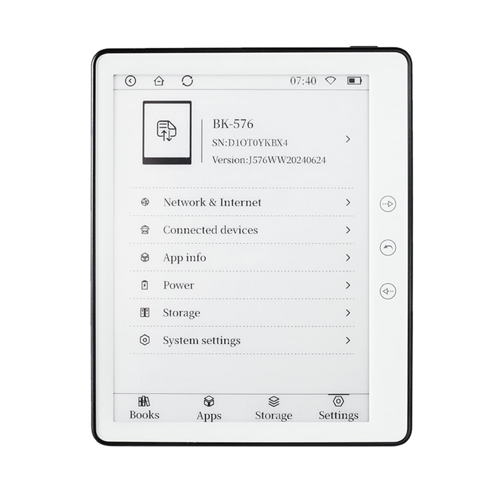 Ebook Reader,E-ink Display 5.76'' E-ink Res Android Battery E Ebook Wifi Battery Ebook Wifi 8.1 ...