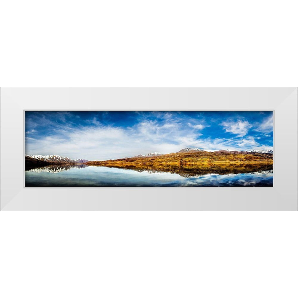 Ebrahimi, Behnam 24x10 White Modern Wood Framed Museum Art Print Titled ...