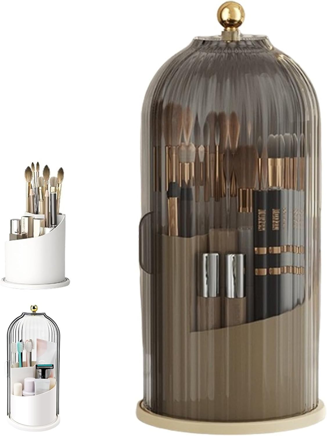 Ebroomy Hidden Toothbrush Holder, Concealed Toothbrush Holders for ...