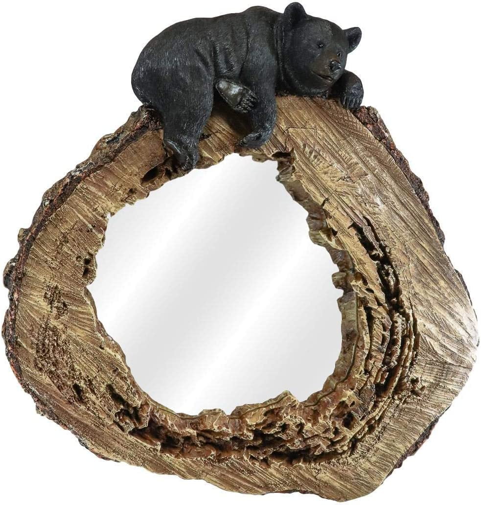 Ebros 16" High Western Forest Black Bear Sleeping On Tree Branch Trunk ...