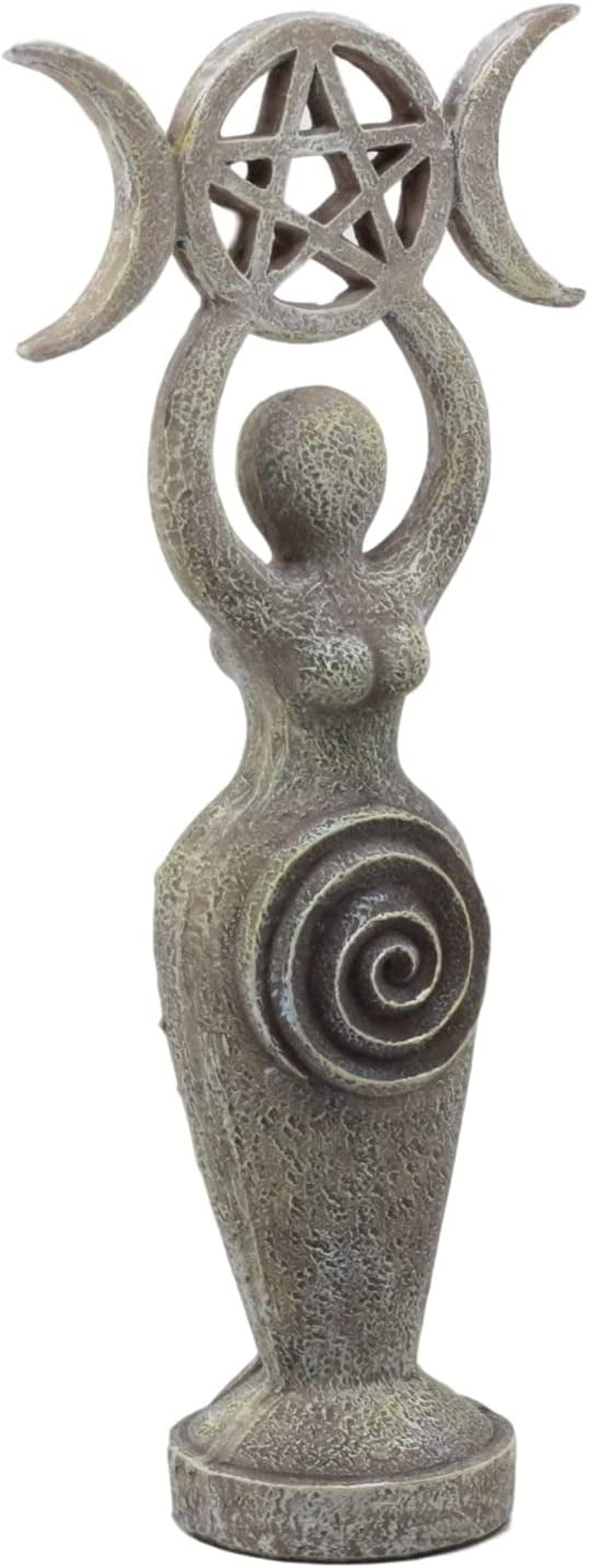 Ebros Abstract Neopagan Shaman Spiral Goddess Statue Lunar Triple ...