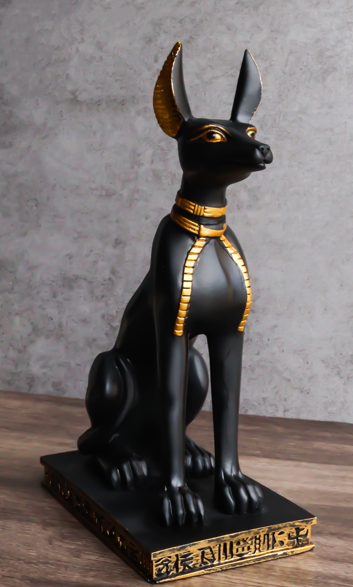 Ebros Ancient Egyptian Sitting Anubis in Jackal Dog Form Statue 9.25" Tall - Walmart.com