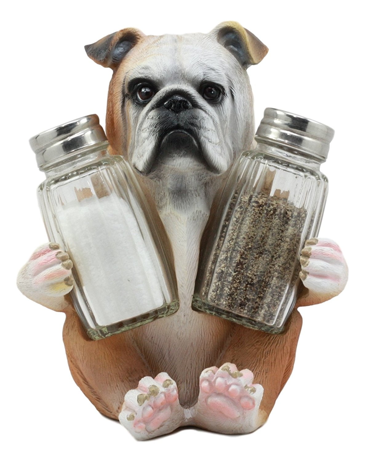 Ebros Big Bully English Bulldog Decorative Salt And Pepper Shakers ...