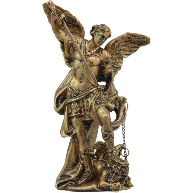 Ebros Catholic Church Holy Archangel Saint Michael Statue 5" Tall The ...