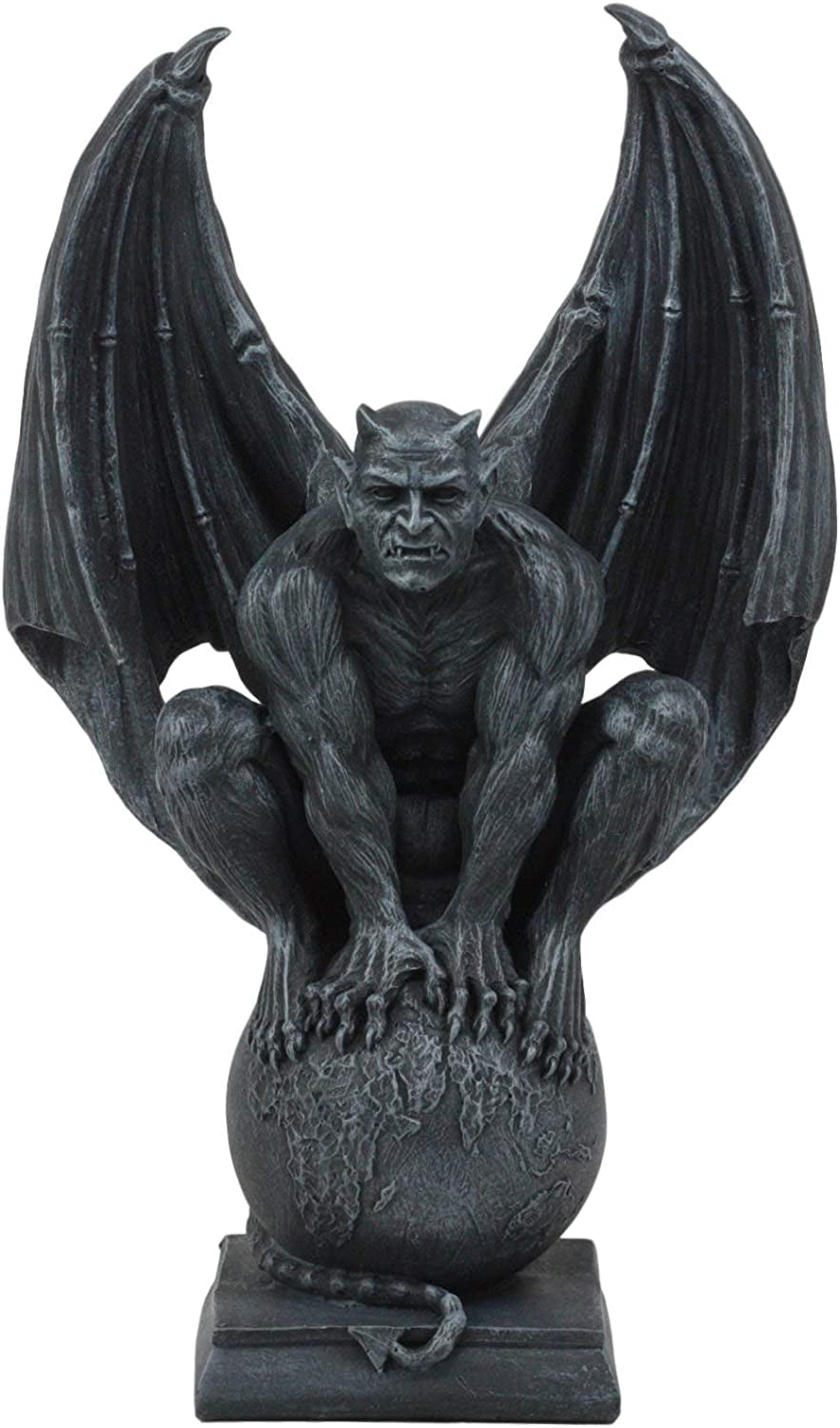 Ebros Devil's Carnal Grip On The World Lucifer Satan Crouching On The ...