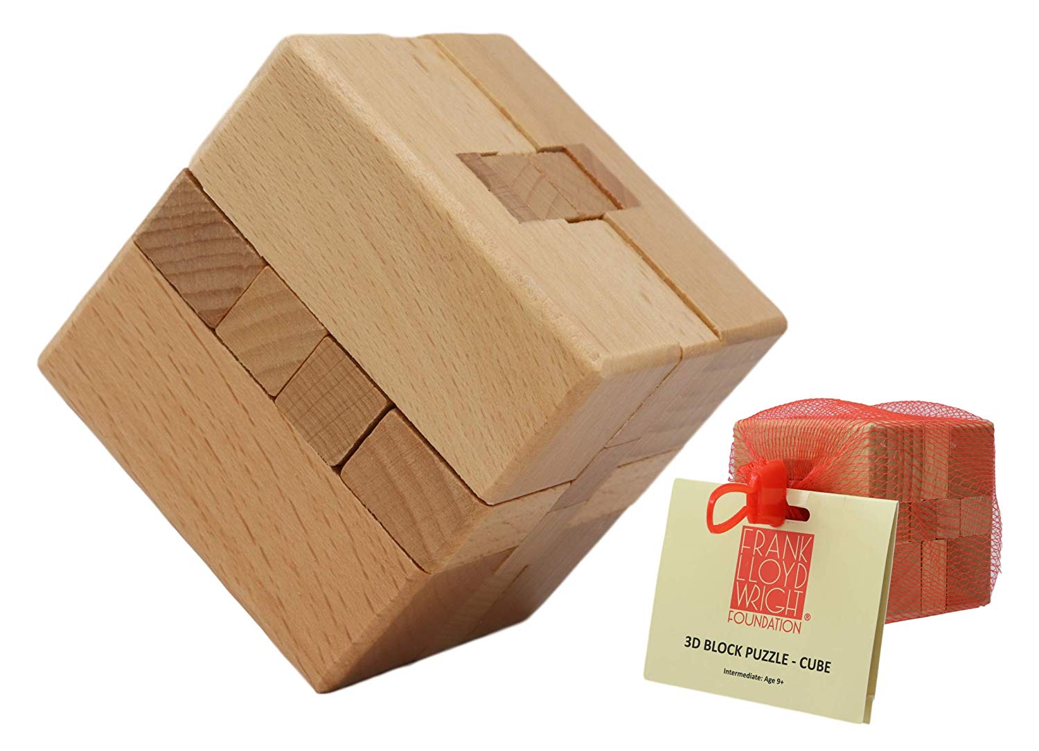 Ebros FLW Rythm Mini Square Interlocking Textile Blocks 3D Puzzle 2.25 ...