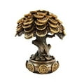 Ebros Feng Shui Gold Tree Statue Money Coin Tree of Wealth And ...