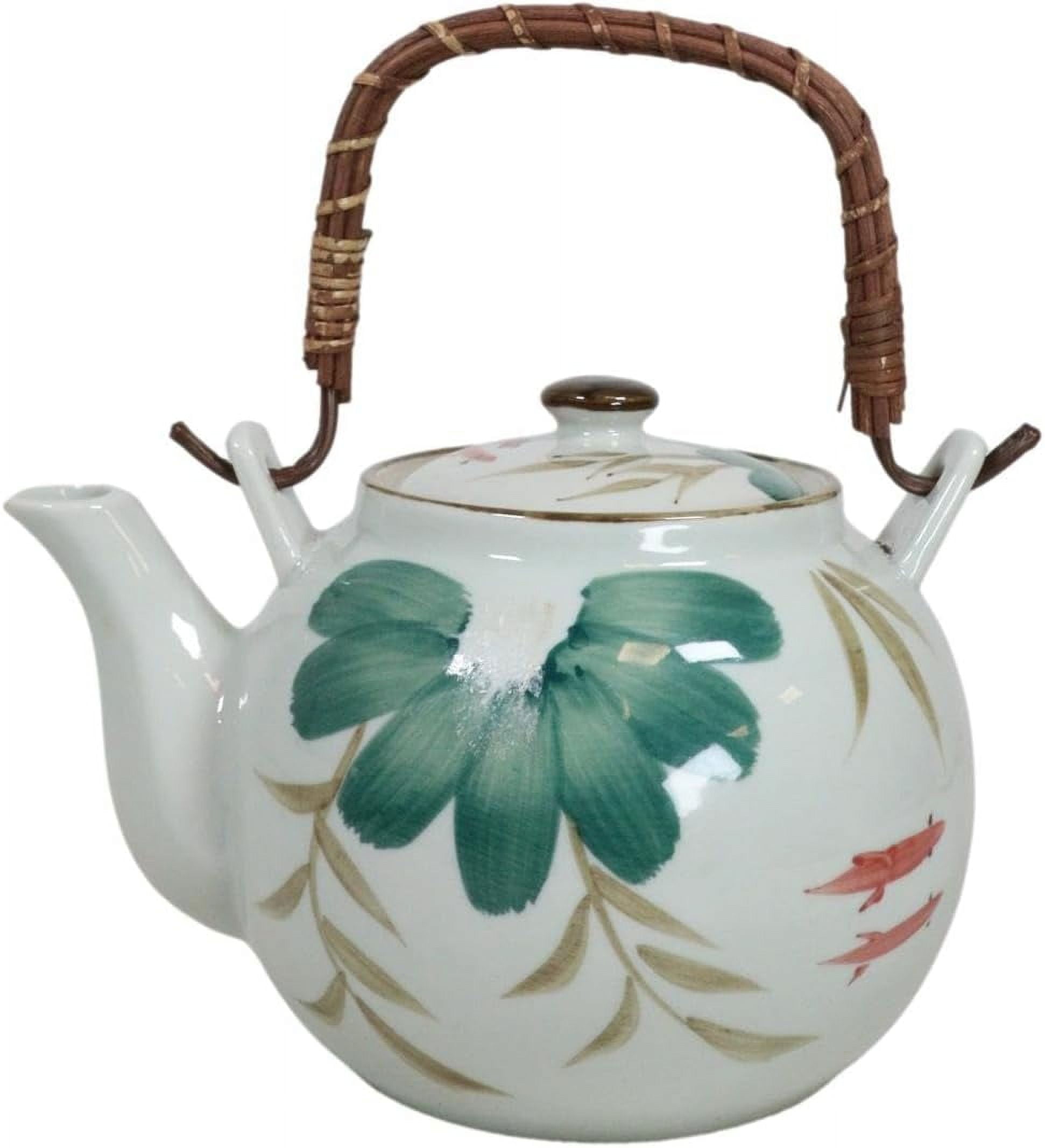 Ebros Feng Shui Yin Yang Japanese Koi Fish Pair In Lily Pond Design ...