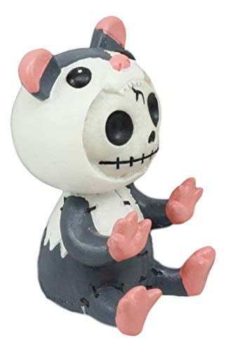 Ebros Furry Bones Awesome The Marsupial Possum Skeleton Figurine 2.75 ...