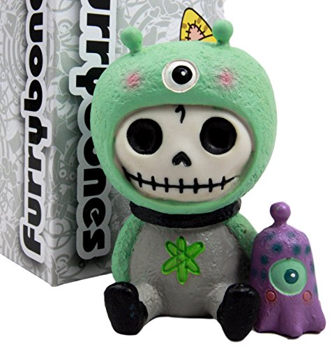 Ebros Furry Bones Ufo Et Zorg Alien Costume Skeleton Monster ...