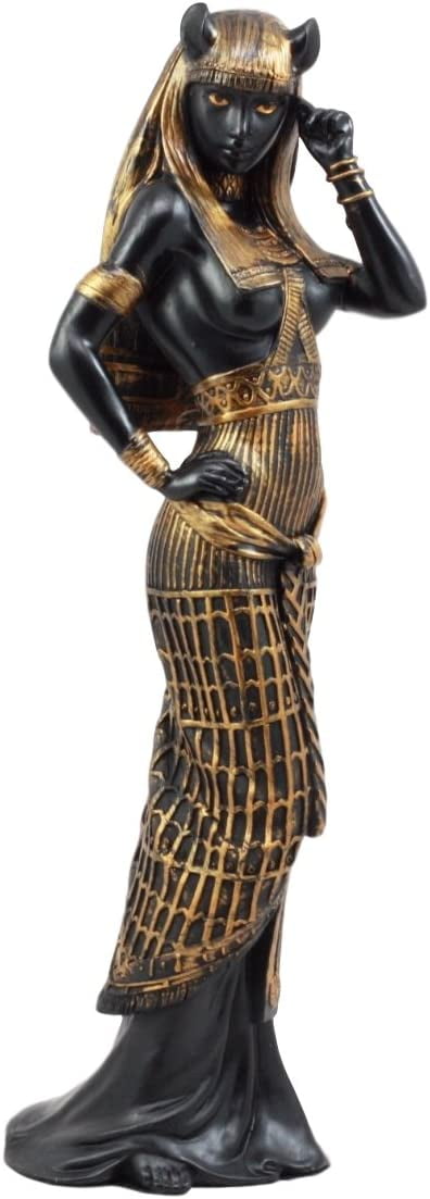 Ebros Gift Egyptian Goddess Bastet Cat in Sensual Human Form Figurine ...