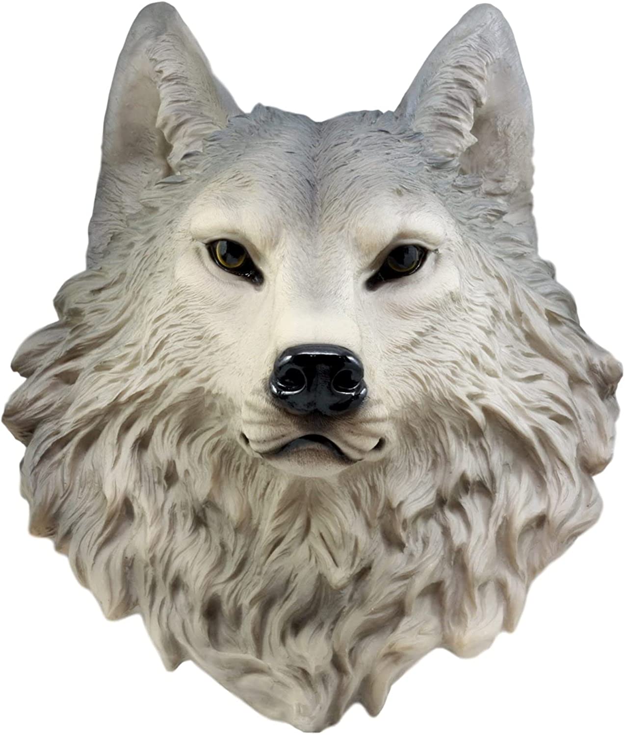 Ebros Gift Large Gray Timber Wolf Head Wall Decor Plaque 16.5" Tall ...