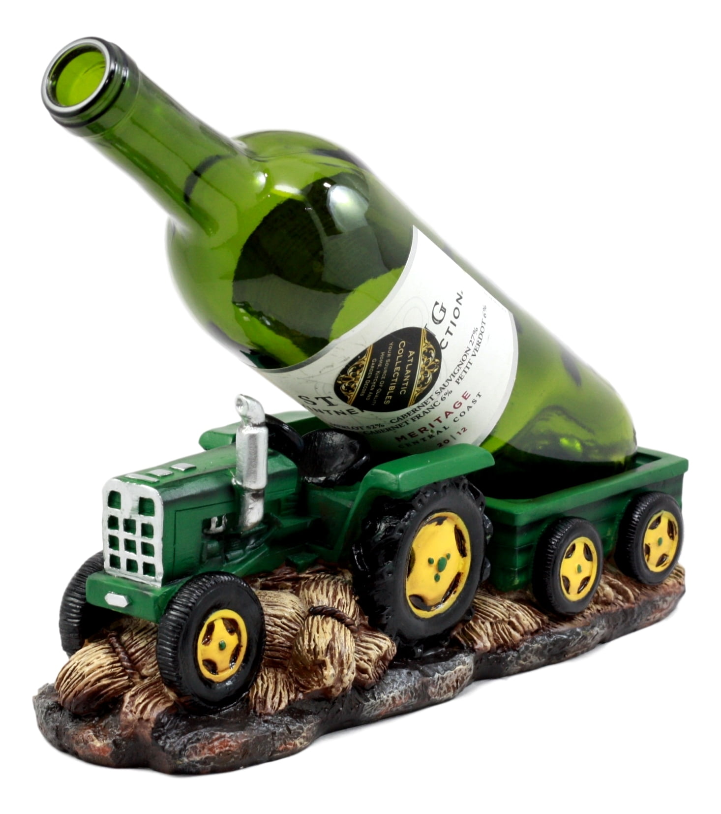 Ebros Gift Vintage Old Fashioned Green Harvest Farm Tractor With ...