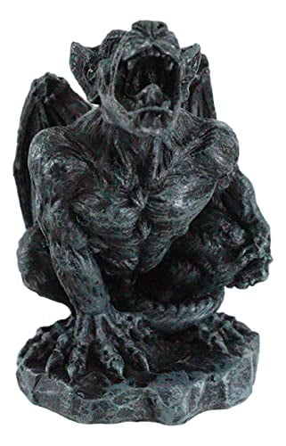 Ebros Gothic Howling Werewolf Wolf Gargoyle Miniature Figurine Lycan ...
